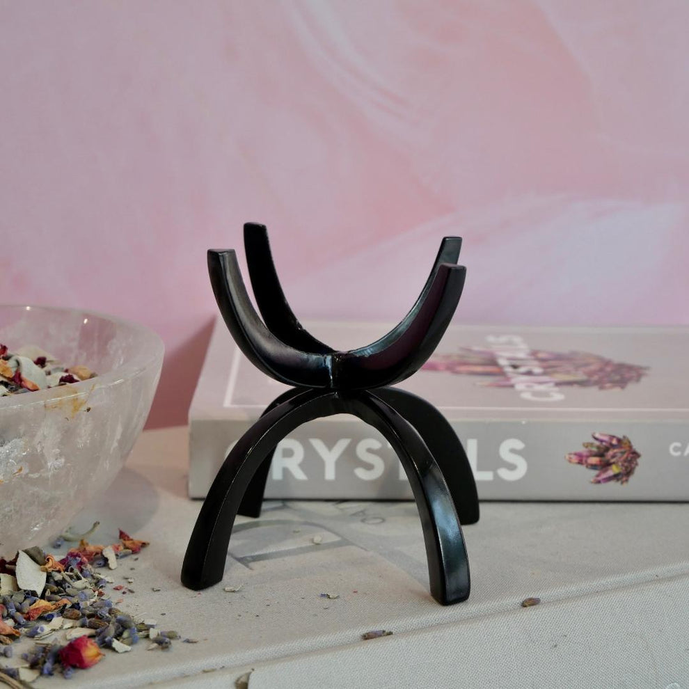 Large Black Claw Stand – B Zen Crystals
