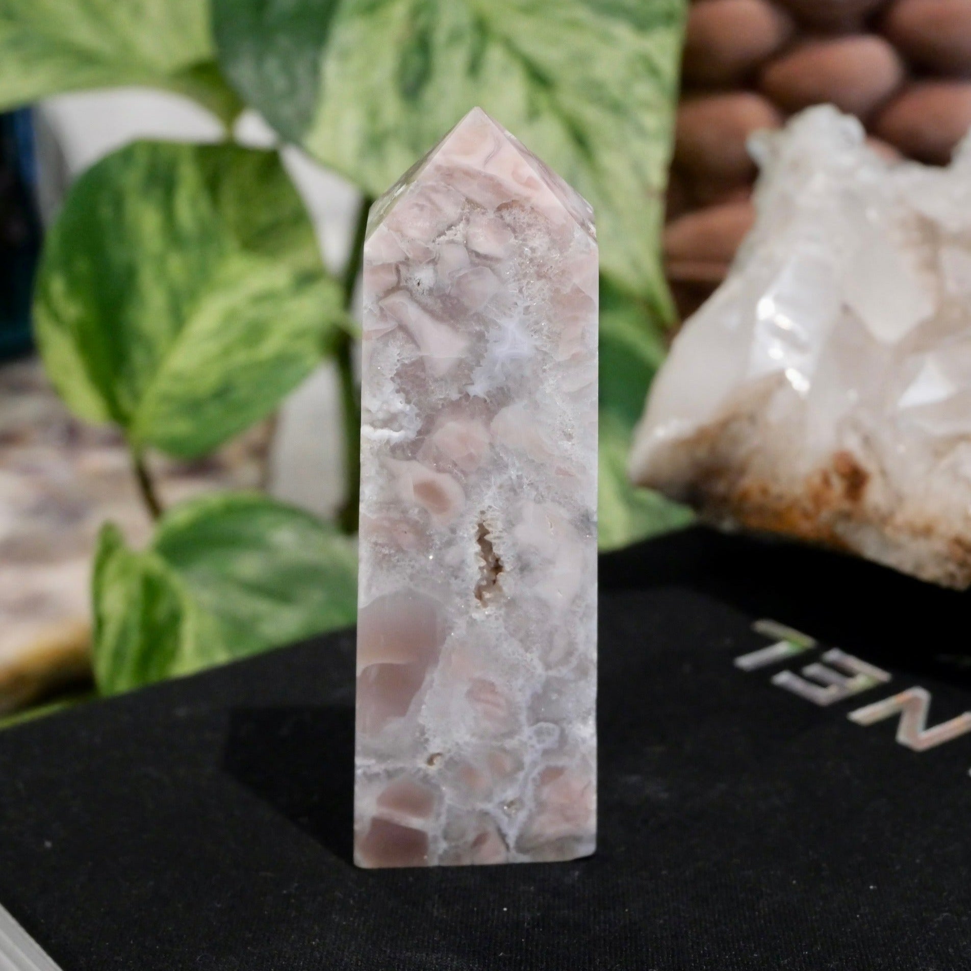 Pink Agate Tower No 103 – B Zen Crystals